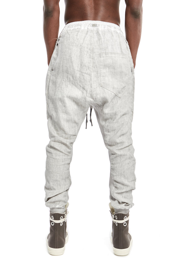 69 by Isaac Sellam | Shop Online | Alu Linen Gusset Pants 69 by Isaac Sellam | Shop Online | Alu Linen Gusset Pants